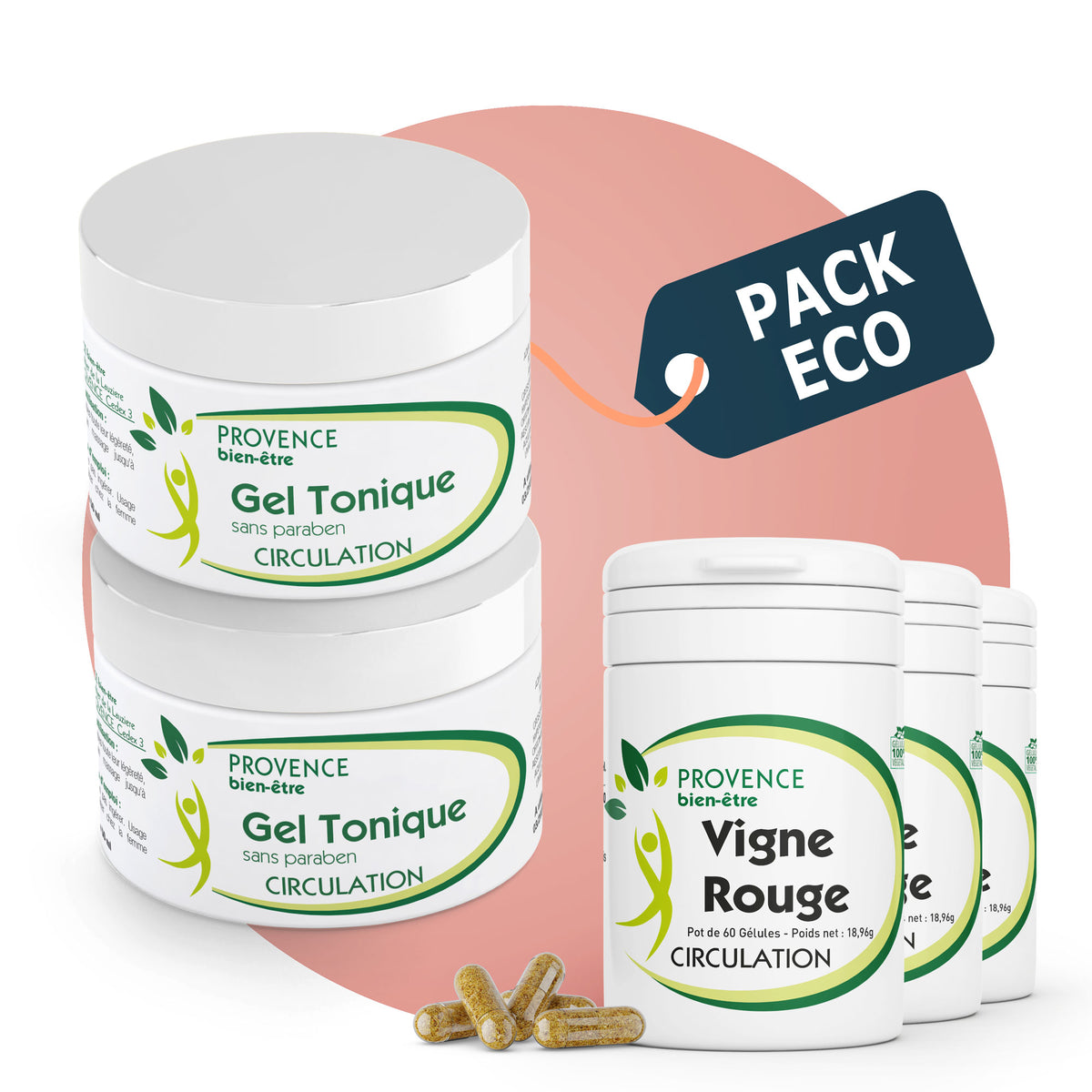 Cure Complète Circulation | Soulage et tonifie les jambes lourdes ...